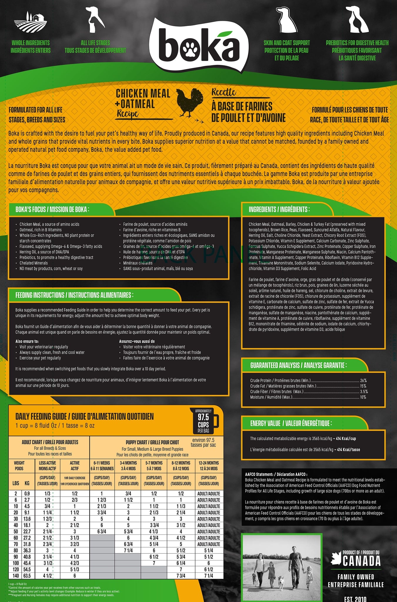 Boka Chicken Sensitive Stomach Dry Dog Food Solution – Critters Pet ...