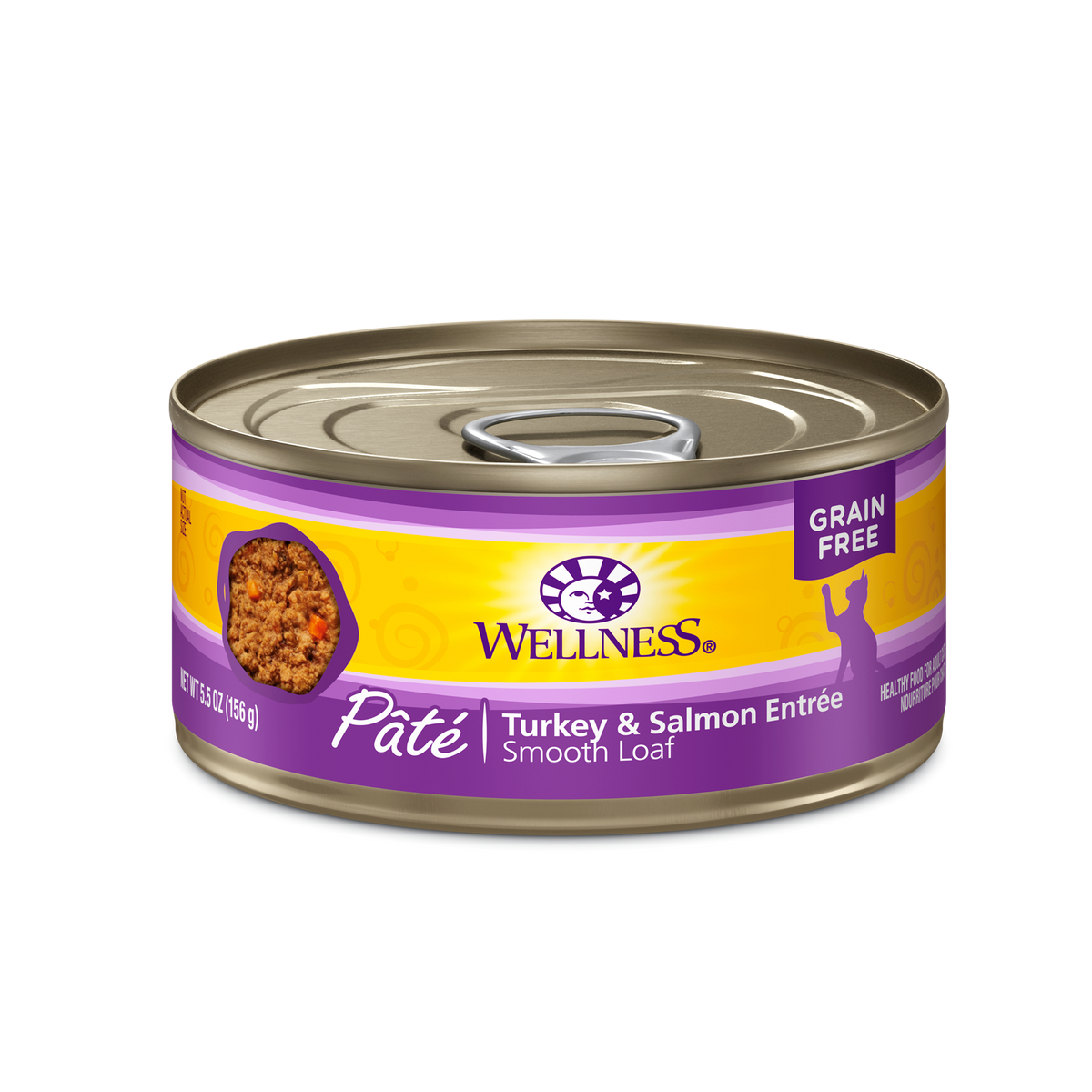 Wellness Turkey & Salmon Canned Cat Food Case 12 x 354g – Critters Pet ...