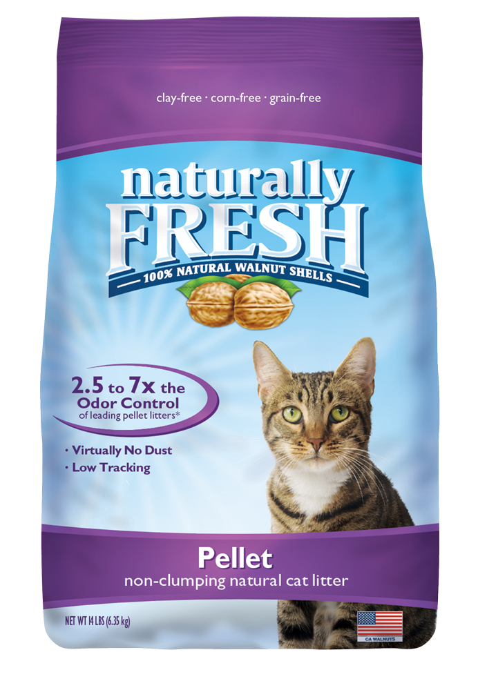 Naturally Fresh Walnut Based Pellet Cat Litter – Critters Pet Health Store